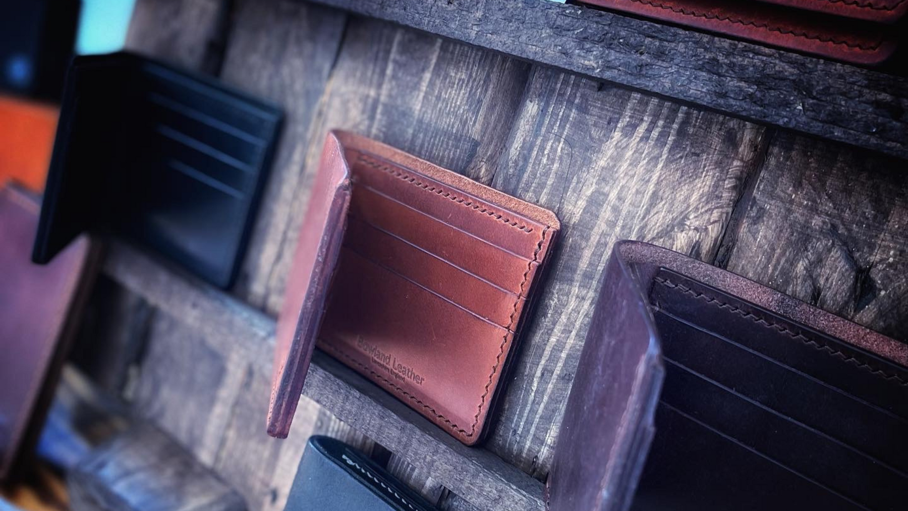 Handmade Leather Wallets and Accessories - Bowland Leather